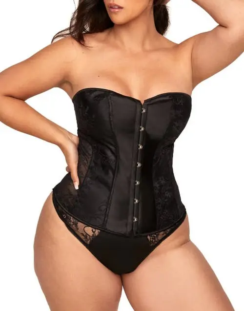 ADORE ME Ashoka Boned Corset - Black