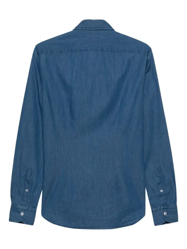 ORIAN Chambray Cotton Shirt