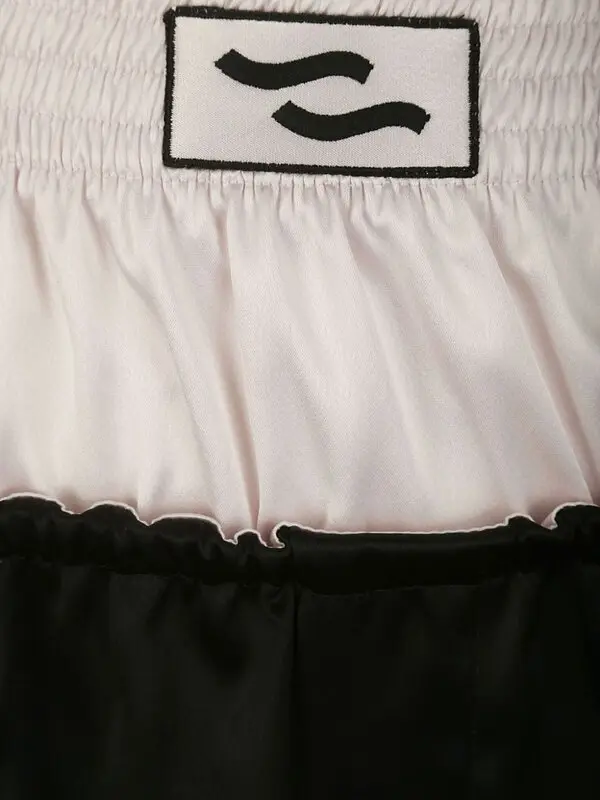 SSHEENA Pajino Logo-appliqué Shorts