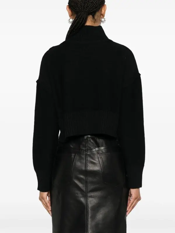 MAISON MARGIELA Cut-out Jumper - Black