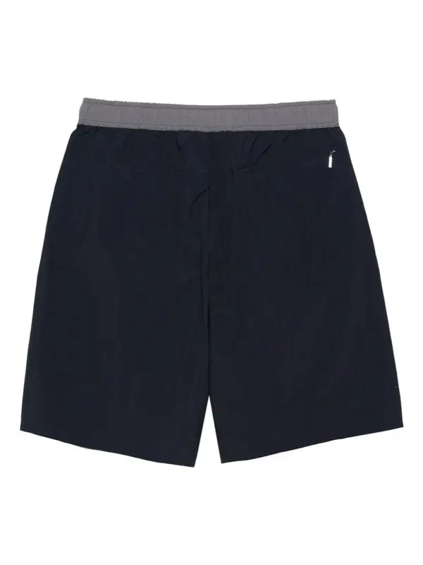 Maison Kitsuné Colour-block Track Shorts