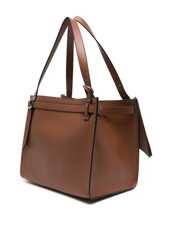 Coperni Medium Belt Cabas Tote Bag - Brown