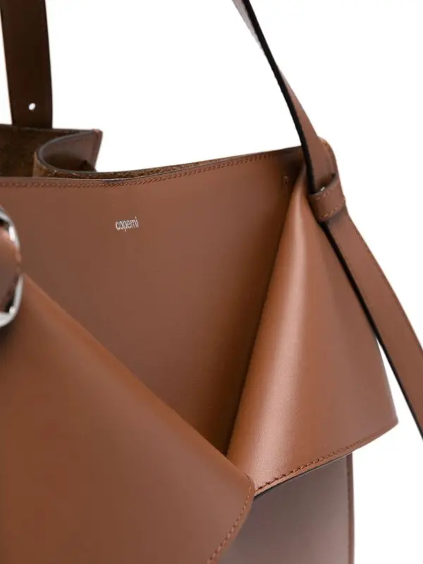 Coperni Medium Belt Cabas Tote Bag - Brown