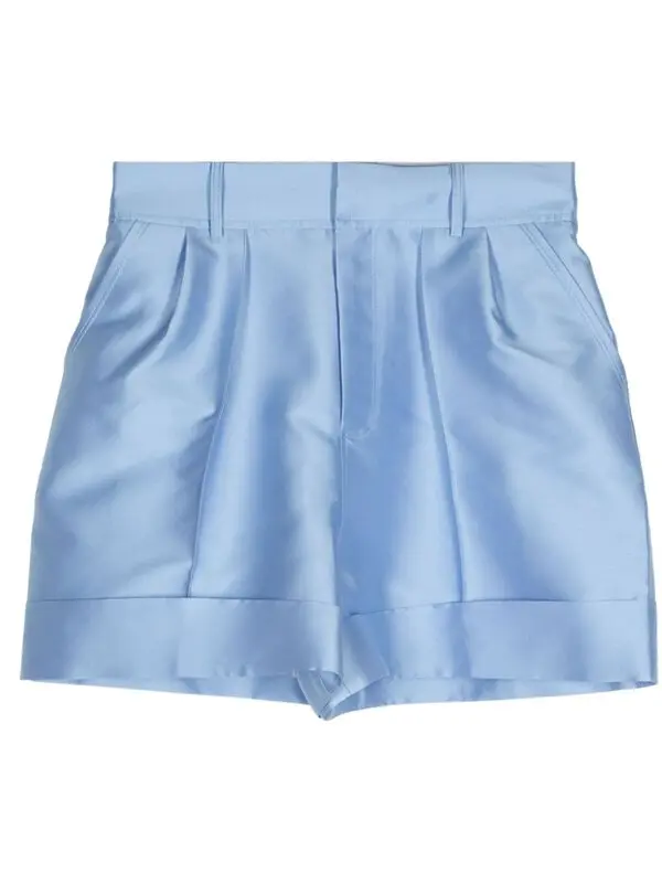 Dice Kayek Satin-finish Mini Shorts