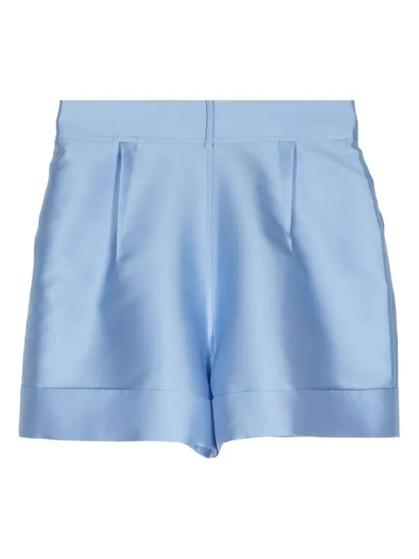 Dice Kayek Satin-finish Mini Shorts