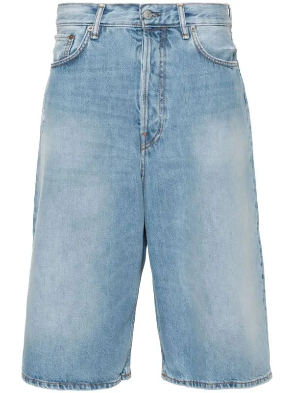 Acne Studios Straight-leg Denim Shorts