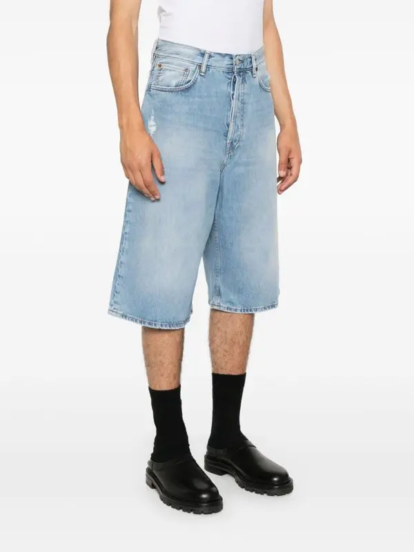 Acne Studios Straight-leg Denim Shorts