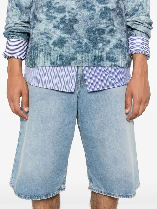 Acne Studios Straight-leg Denim Shorts