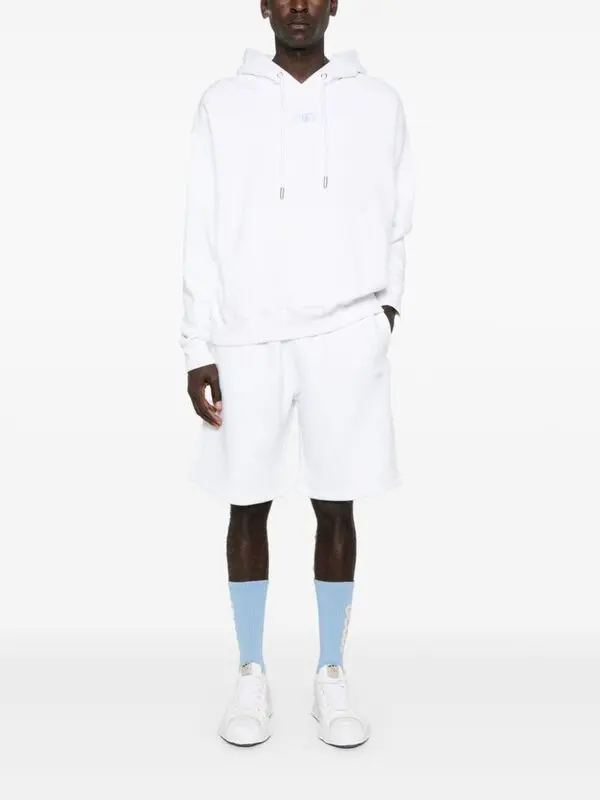 Off-White Arrow Cotton Jersey Shorts