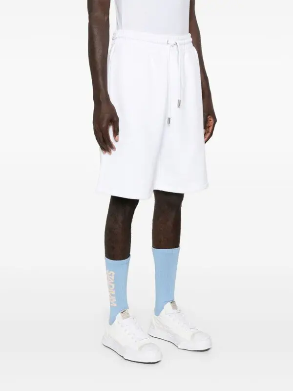 Off-White Arrow Cotton Jersey Shorts