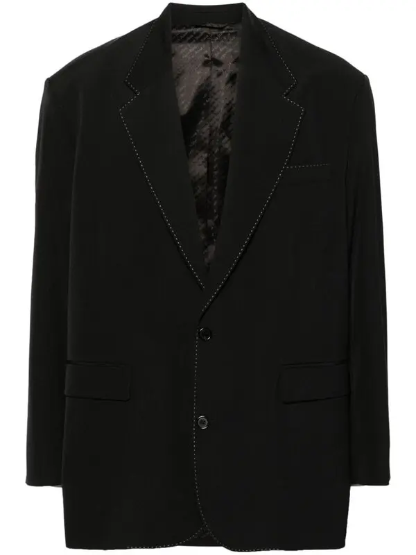 Acne Studios Contrast-stitching Blazer