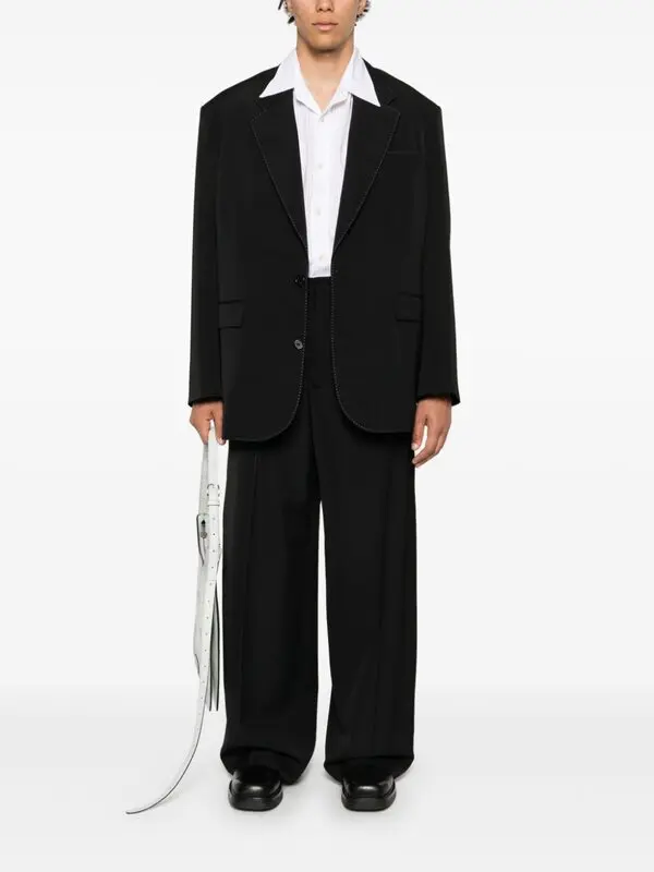 Acne Studios Contrast-stitching Blazer
