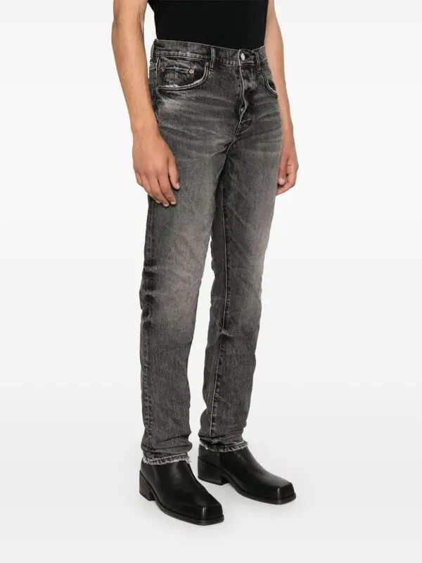 PURPLE BRAND Distressed Slim-fit Jeans