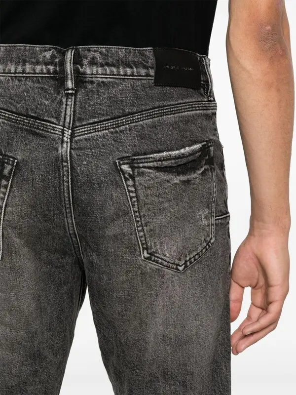 PURPLE BRAND Distressed Slim-fit Jeans