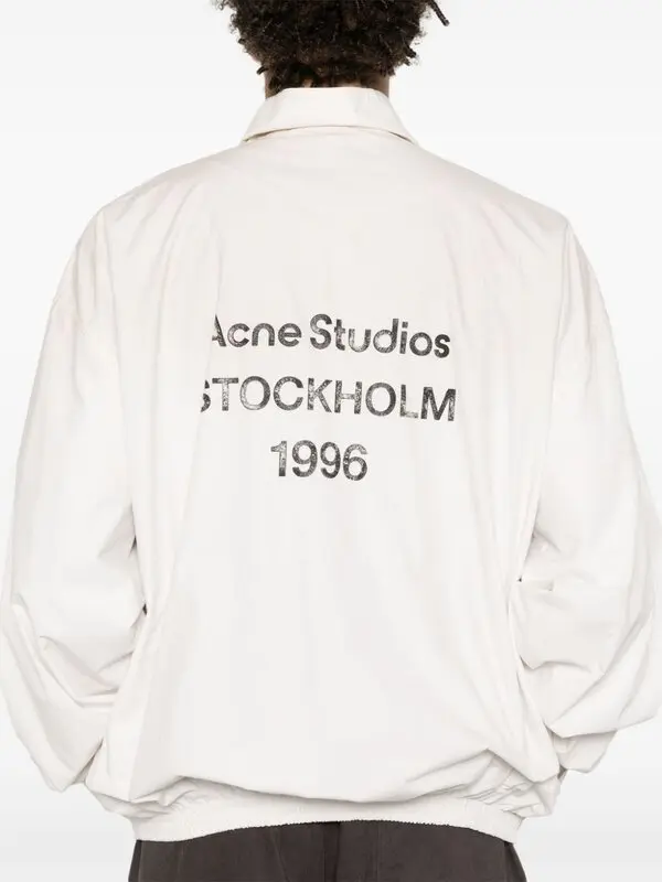 Acne Studios Logo-print Bomber Jacket