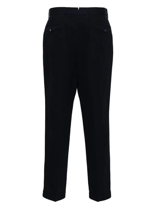 DELL'OGLIO Mid-rise Twill Chinos