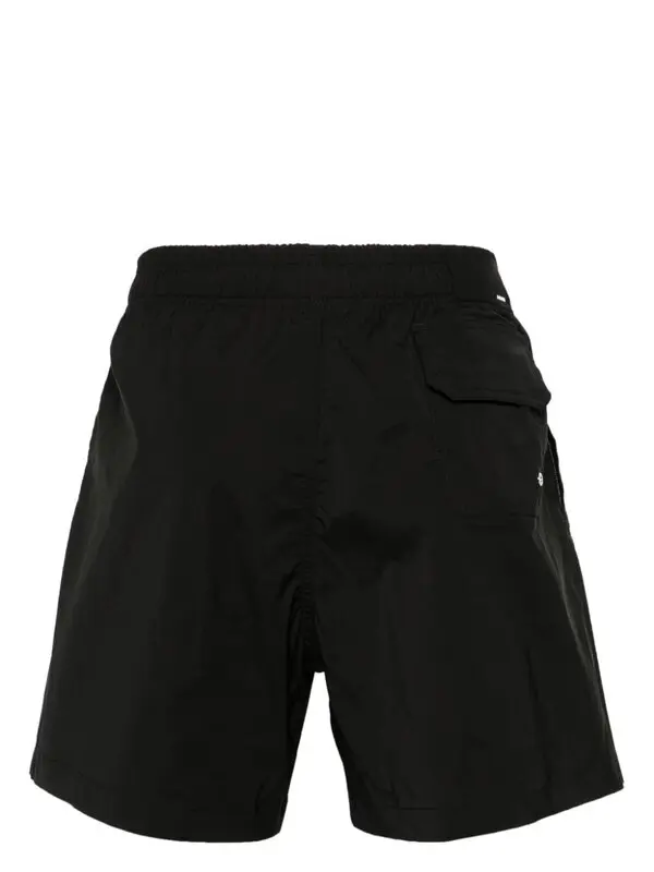 Amiri Ma Core-print Swim Shorts - Black