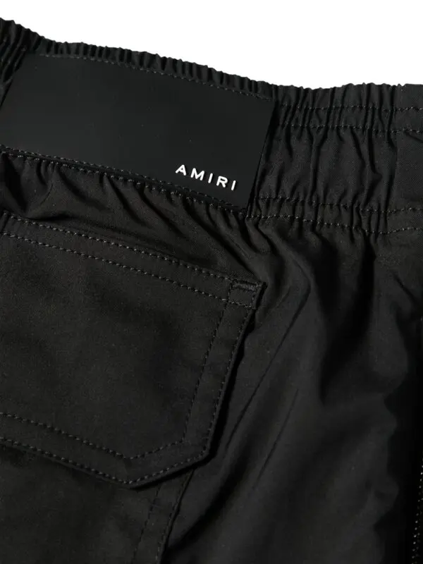 Amiri Ma Core-print Swim Shorts - Black