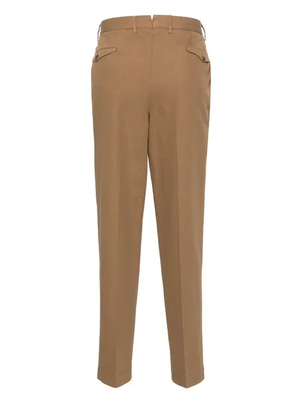 DELL'OGLIO Mid-rise Twill Chinos