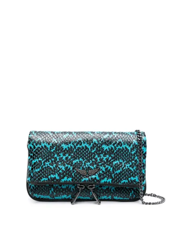 Zadig&Voltaire Rock Nano Wild Mini Bag - Blue