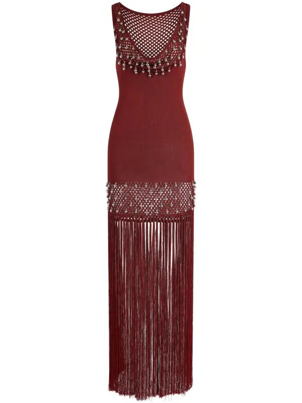Rabanne Fringed Maxi Dress