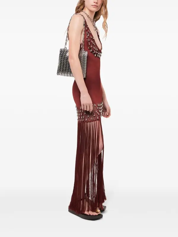 Rabanne Fringed Maxi Dress