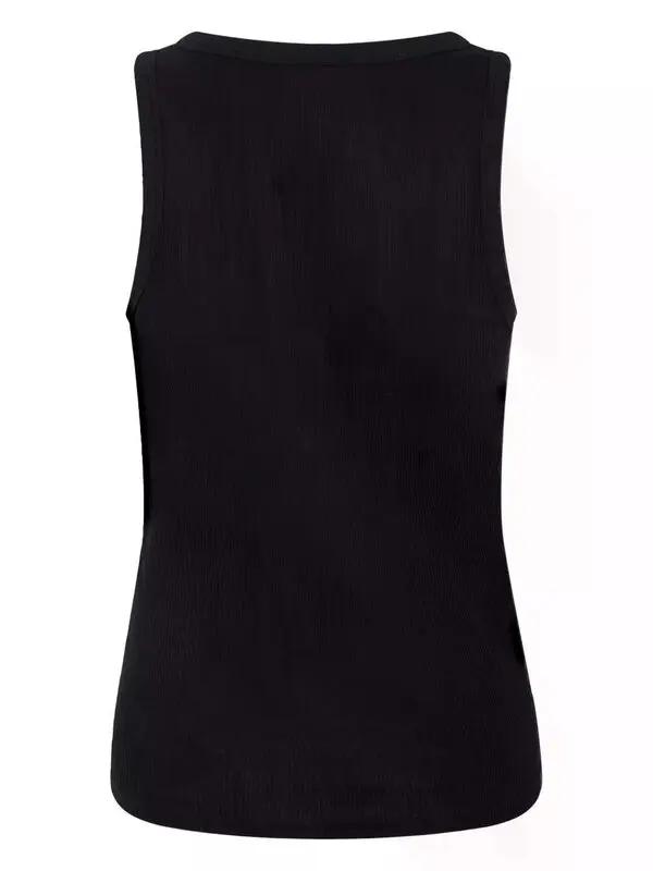 Rabanne Asymmetric Gathered-detail Tank Top