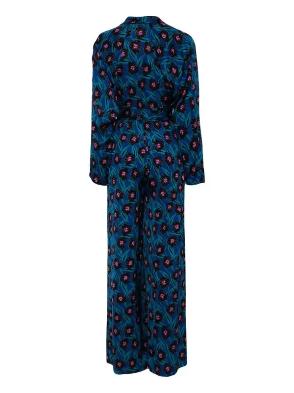 Diane Von Furstenberg Floral-print Wrap Maxi Dress