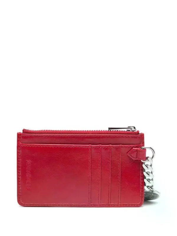 Zadig&Voltaire Sunny Leather Card Holder - Red
