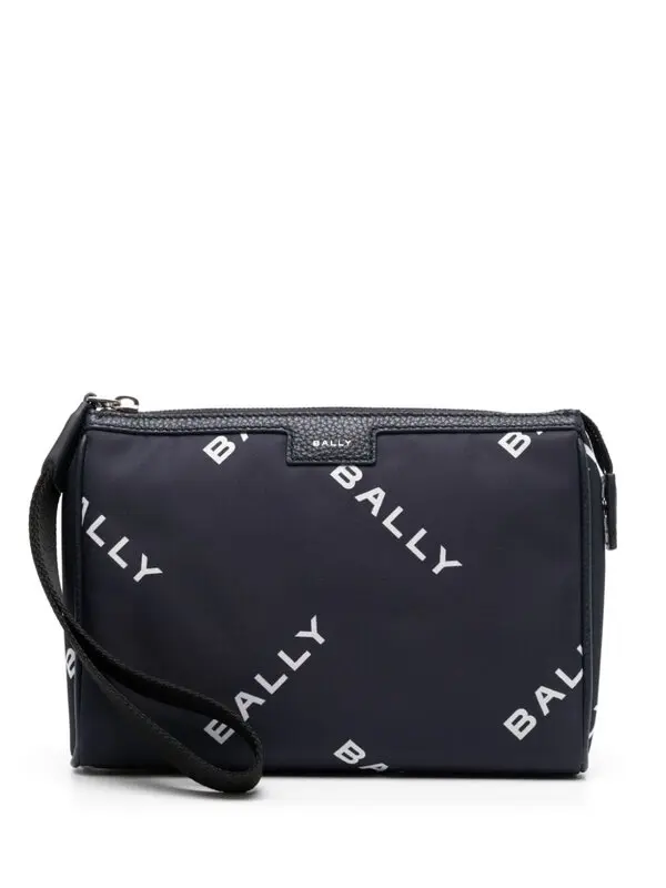 Bally Logo-print Clutch Bag