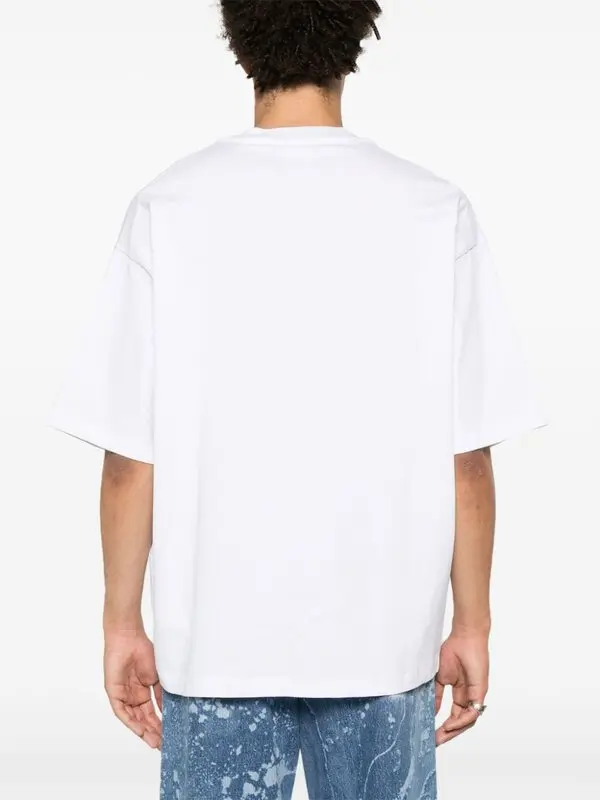 John Richmond Necklace-print Cotton T-shirt