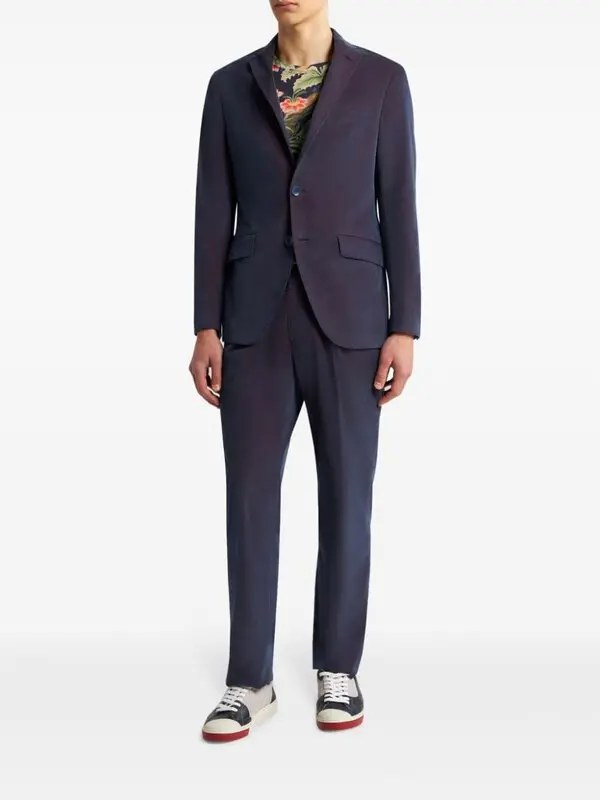 Etro Single-breasted Velvet Blazer