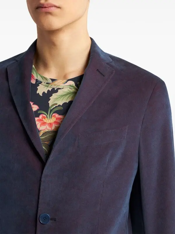 Etro Single-breasted Velvet Blazer