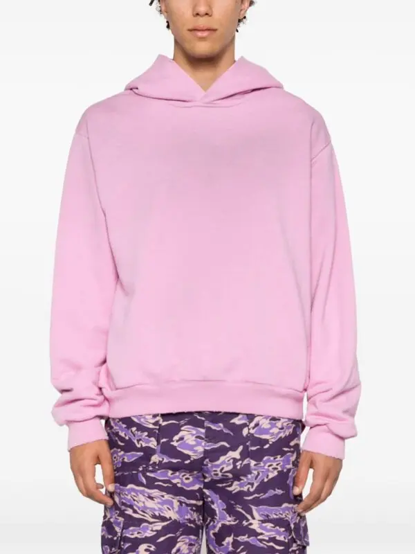 Acne Studios Logo-print Distressed Hoodie