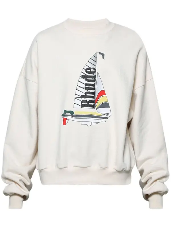 Rhude Catamaran Champion Cotton Sweatshirt
