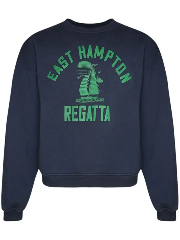 Rhude Hampton Regatta Cotton Sweatshirt