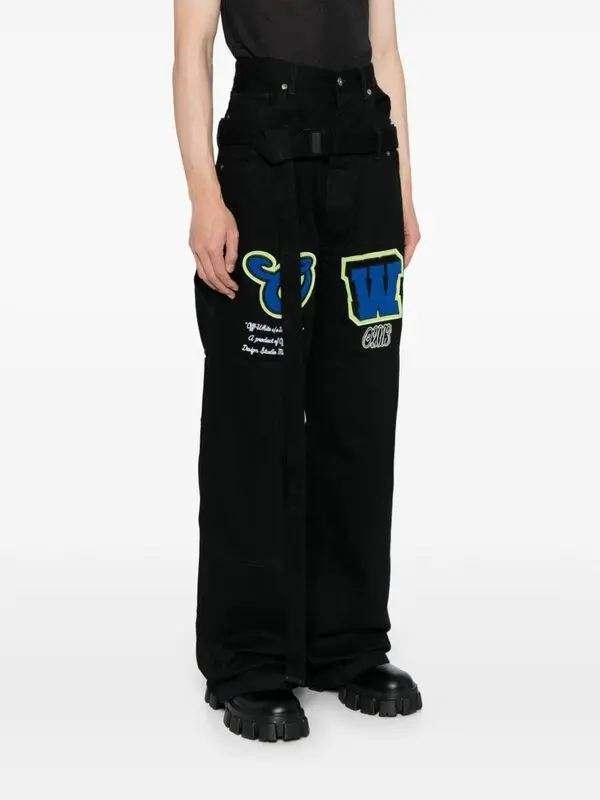 Off-White Vars Hamer Wide-leg Jeans