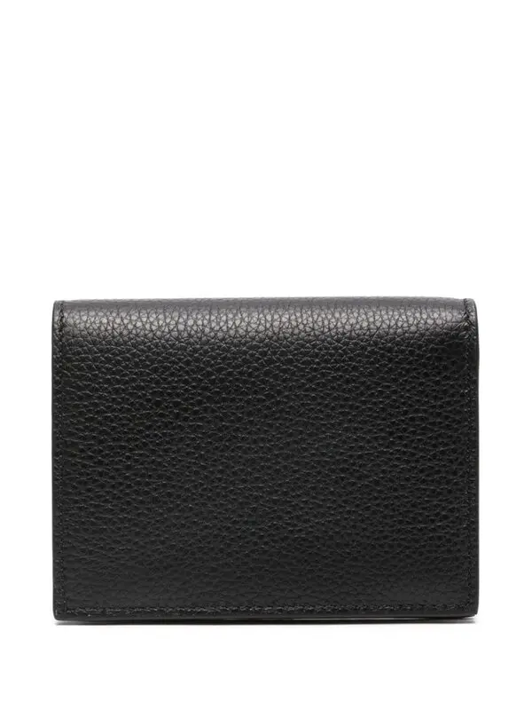 Marni Leather Bifold Wallet With Embroidery
