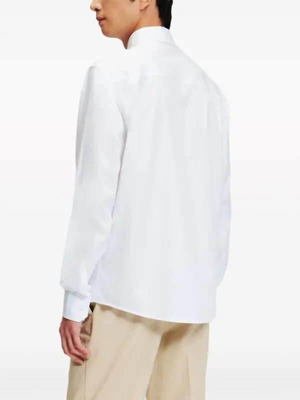 Karl Lagerfeld Monogram-embroidered Shirt