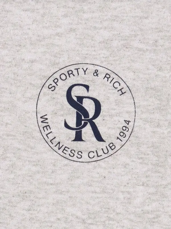 SPORTY & RICH Cotton Polo Top