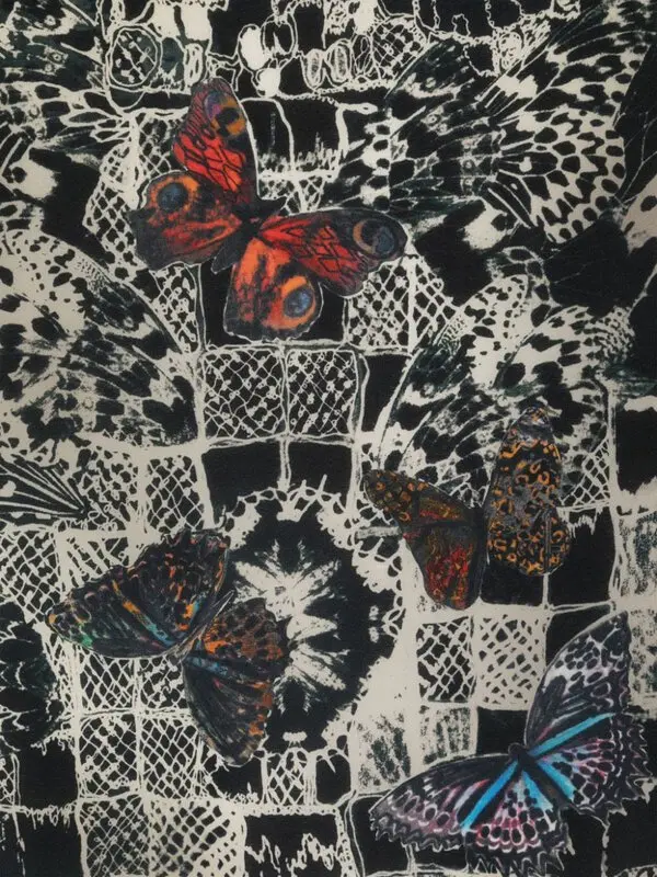 Zadig&Voltaire Blondie Butterfly Silk Scarf