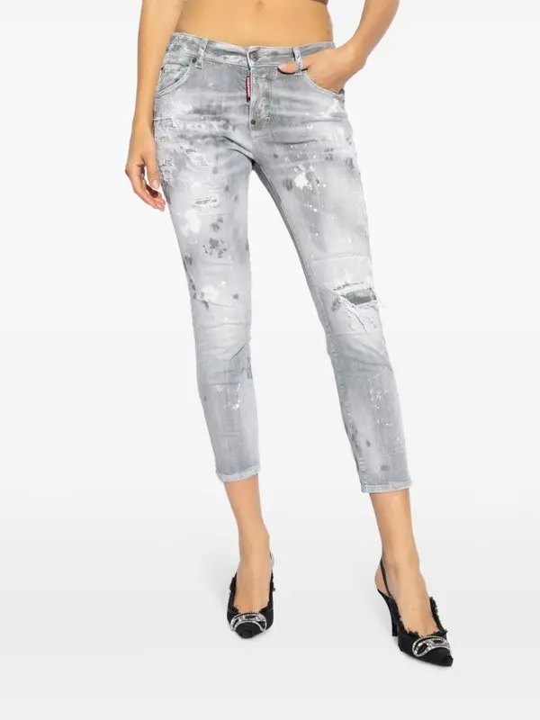 Dsquared2 Logo-patch Jeans