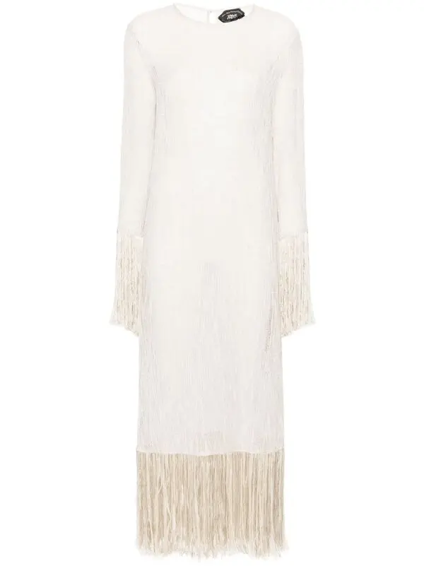 TALLER MARMO Nile Fringed Midi Dress