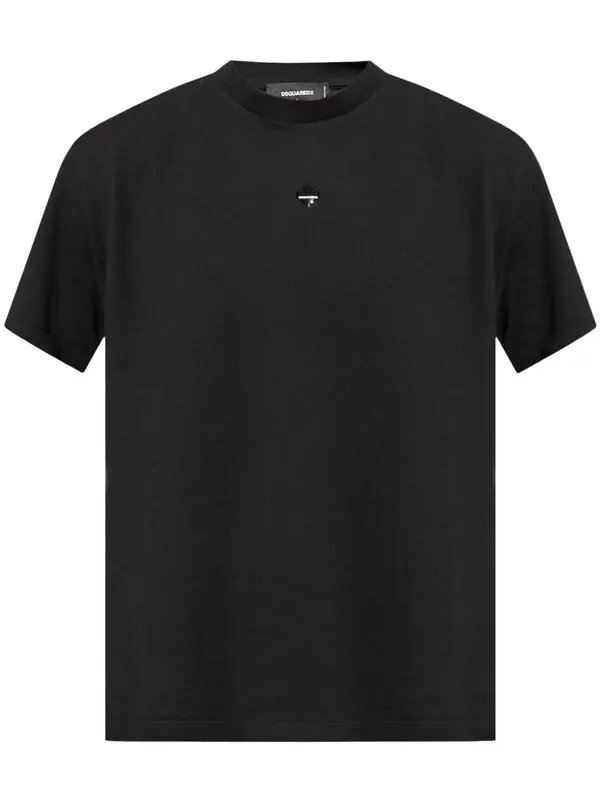 Dsquared2 Logo-appliquéd Cotton T-shirt