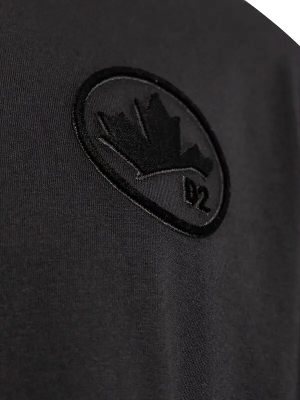Dsquared2 Logo-appliquéd Cotton T-shirt