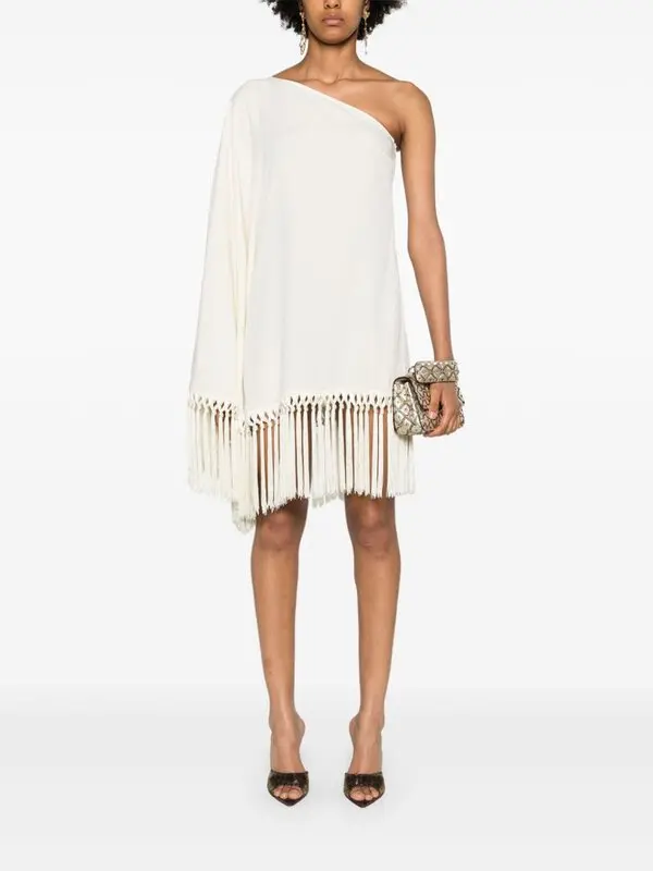 TALLER MARMO Arno One-shoulder Minidress - White