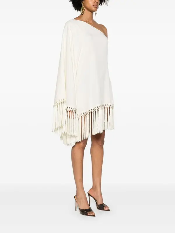 TALLER MARMO Arno One-shoulder Minidress - White