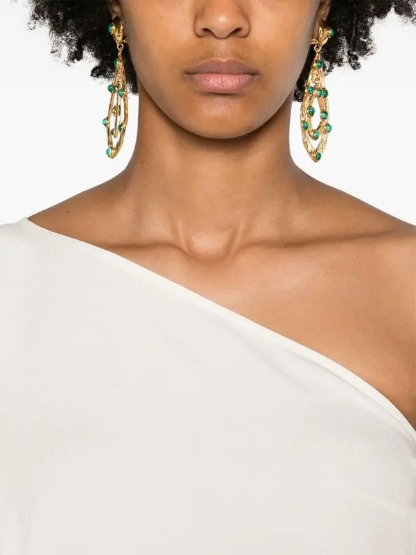 TALLER MARMO Arno One-shoulder Minidress - White