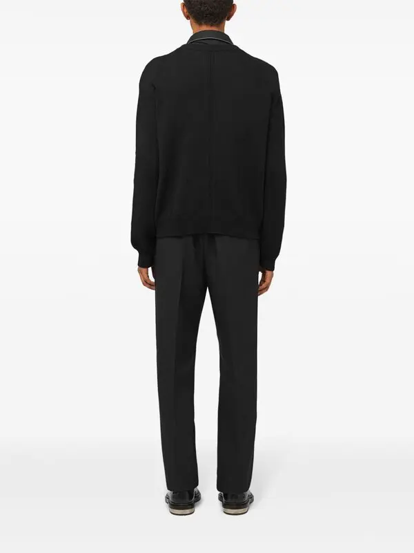 JIL SANDER Round-neck Wool-blend Jumper