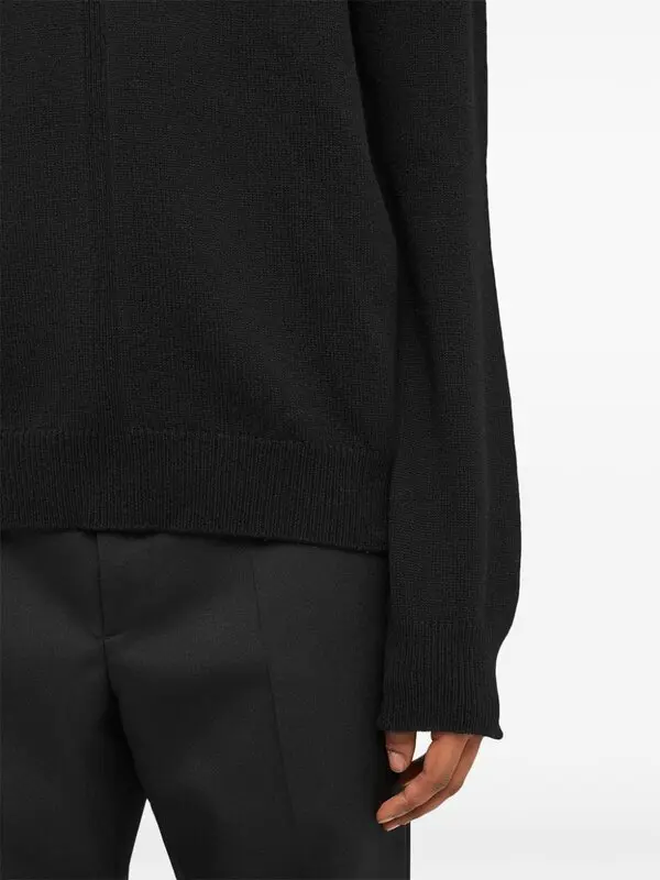 JIL SANDER Round-neck Wool-blend Jumper